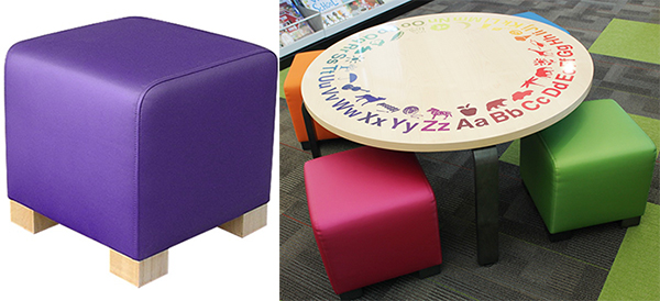 Kids Cube Stool